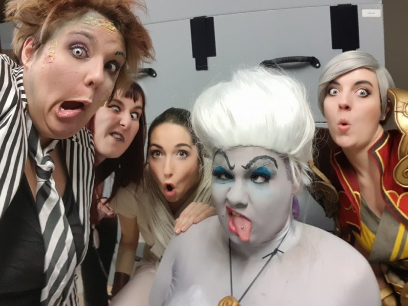 Behind the scenes of cosplay contests – Black Owl Studio