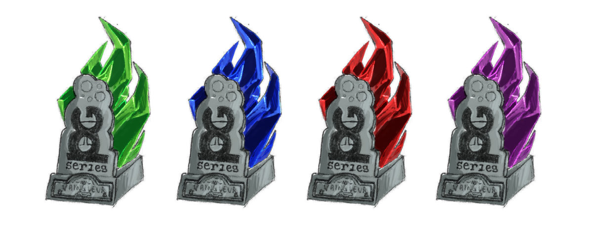 Process : Power Gaming Series 2018 Trophies – Black Owl Studio