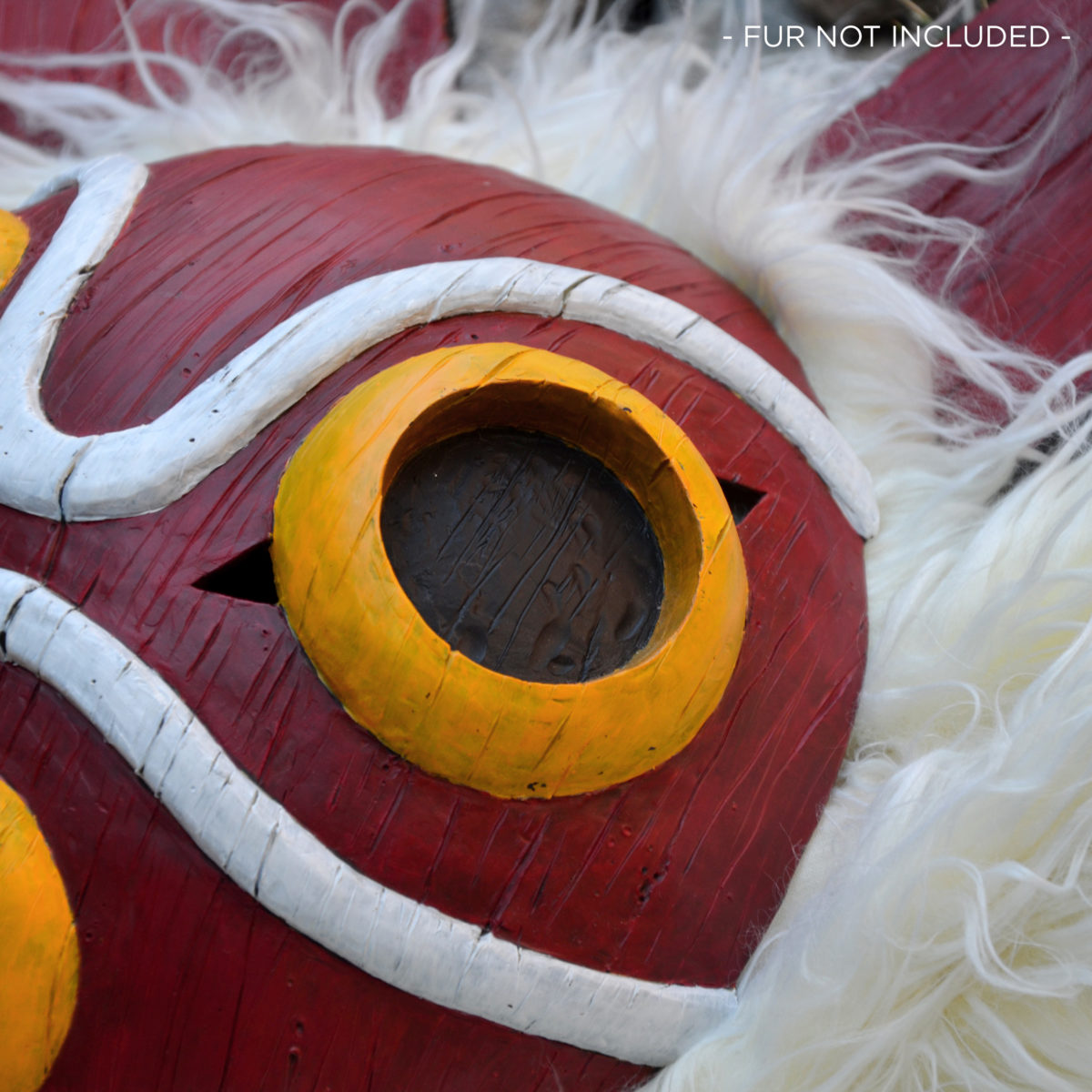 San’s Mask (Princess Mononoke) – Black Owl Studio