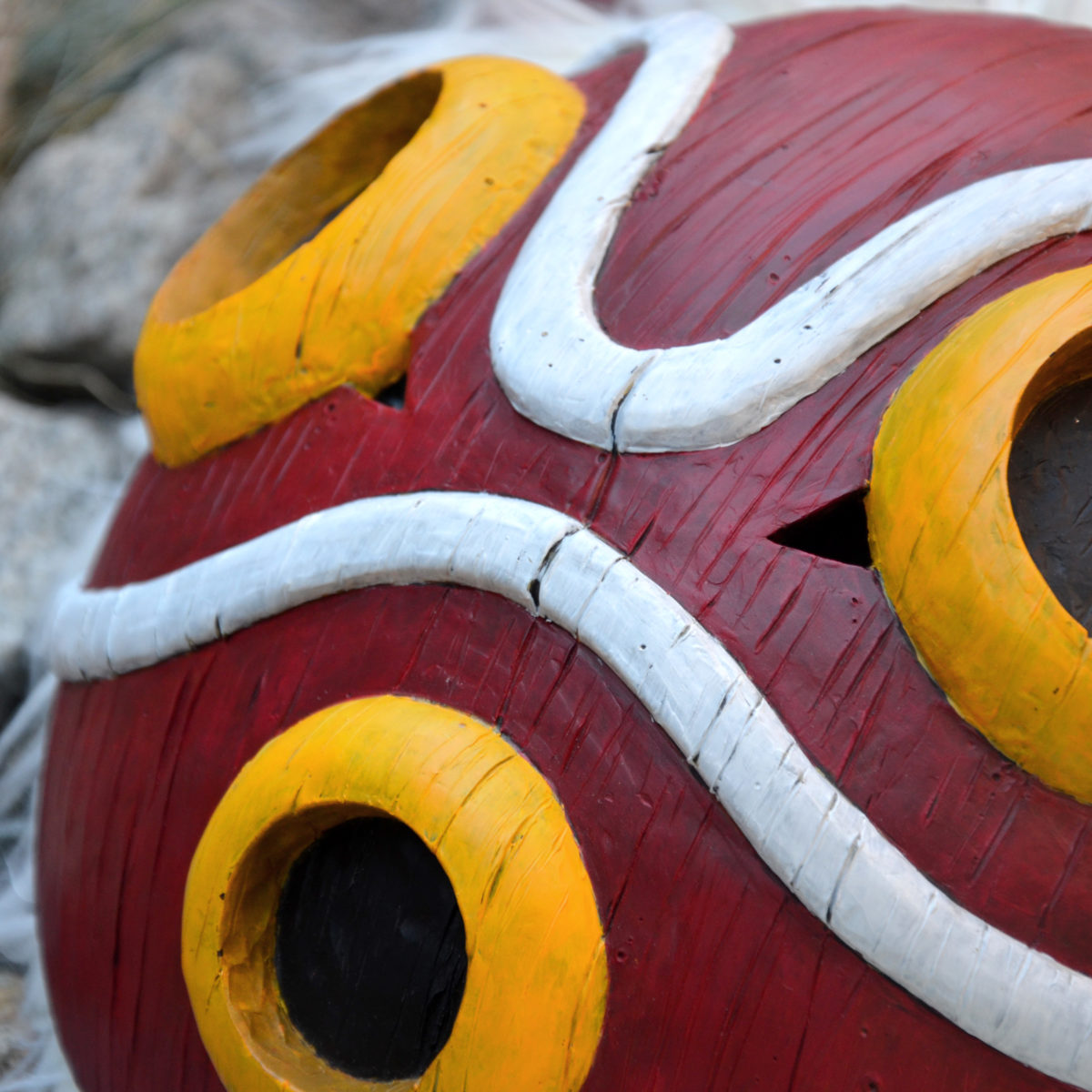 San’s Mask (Princess Mononoke) – Black Owl Studio
