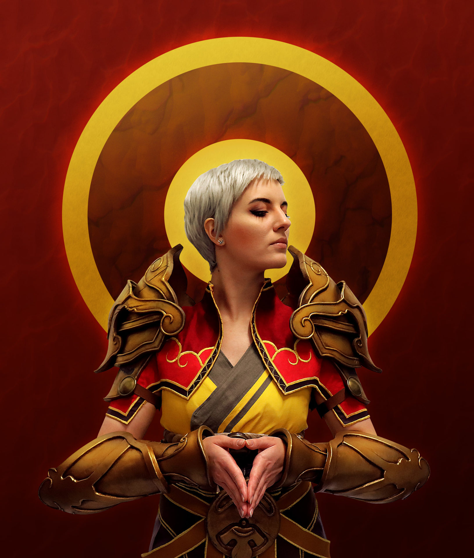 Female Monk Art