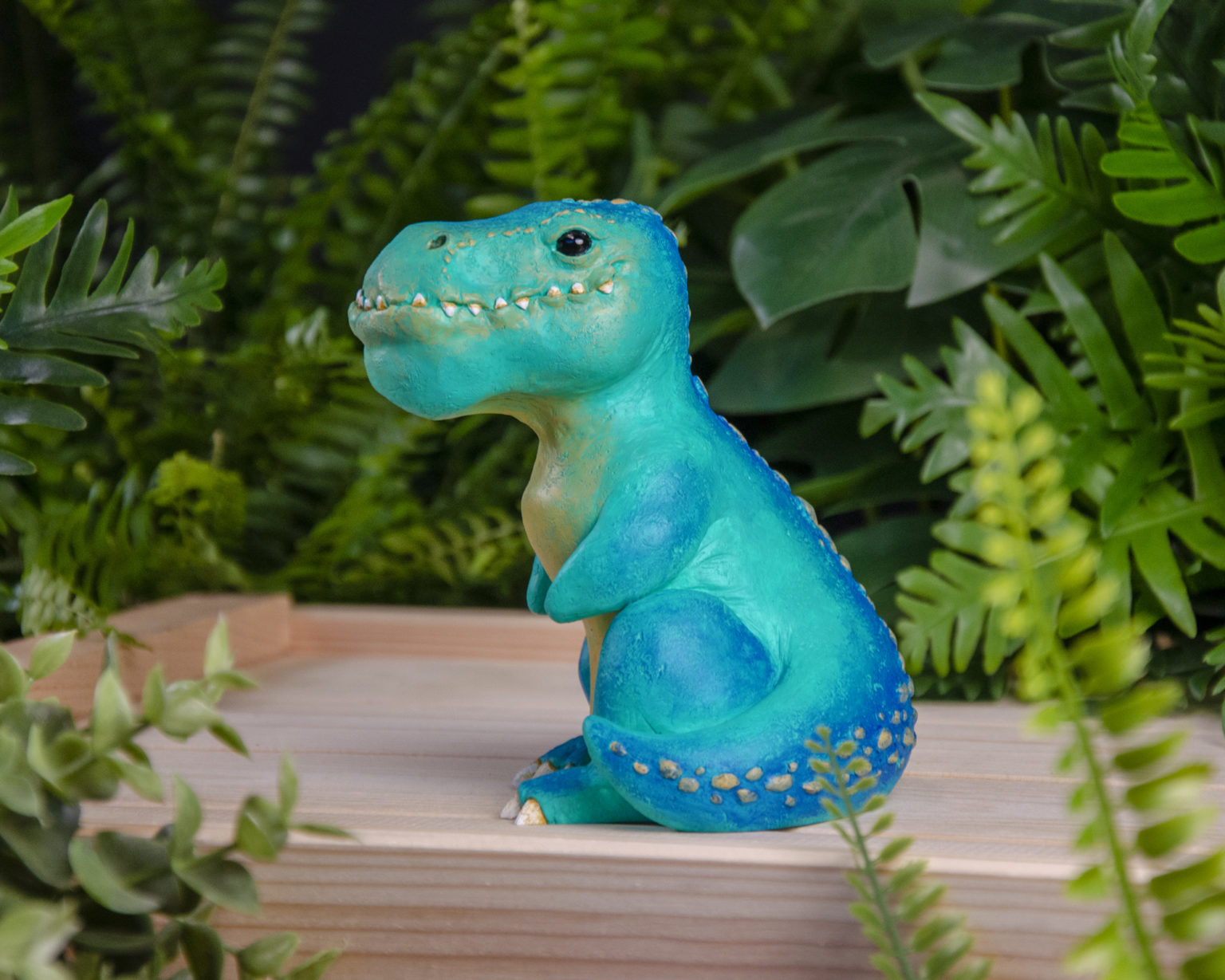 Cute Chonky Dinosaur figure – T-rex – Black Owl Studio