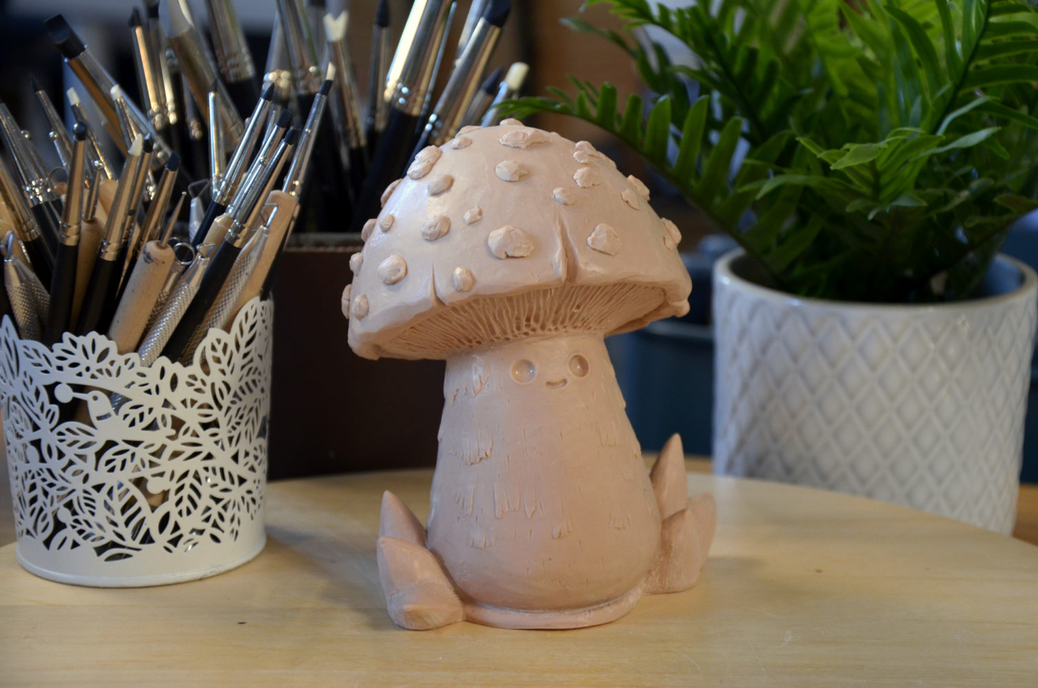 Sculpture: Plastiline & Monster Clay – Black Owl Studio