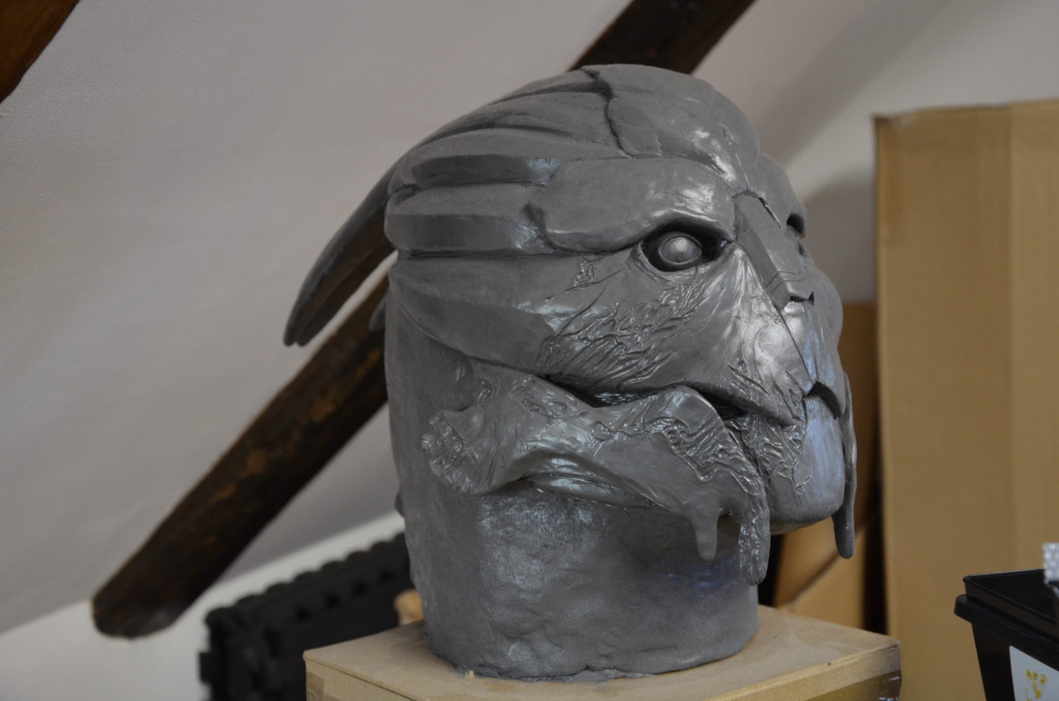 Sculpture: Plastiline & Monster Clay – Black Owl Studio