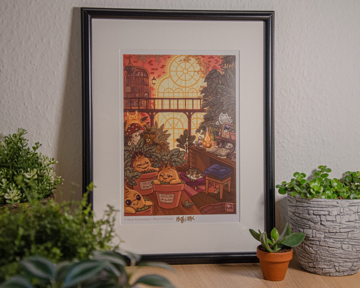 Poster Greenhouse – Black Owl Studio