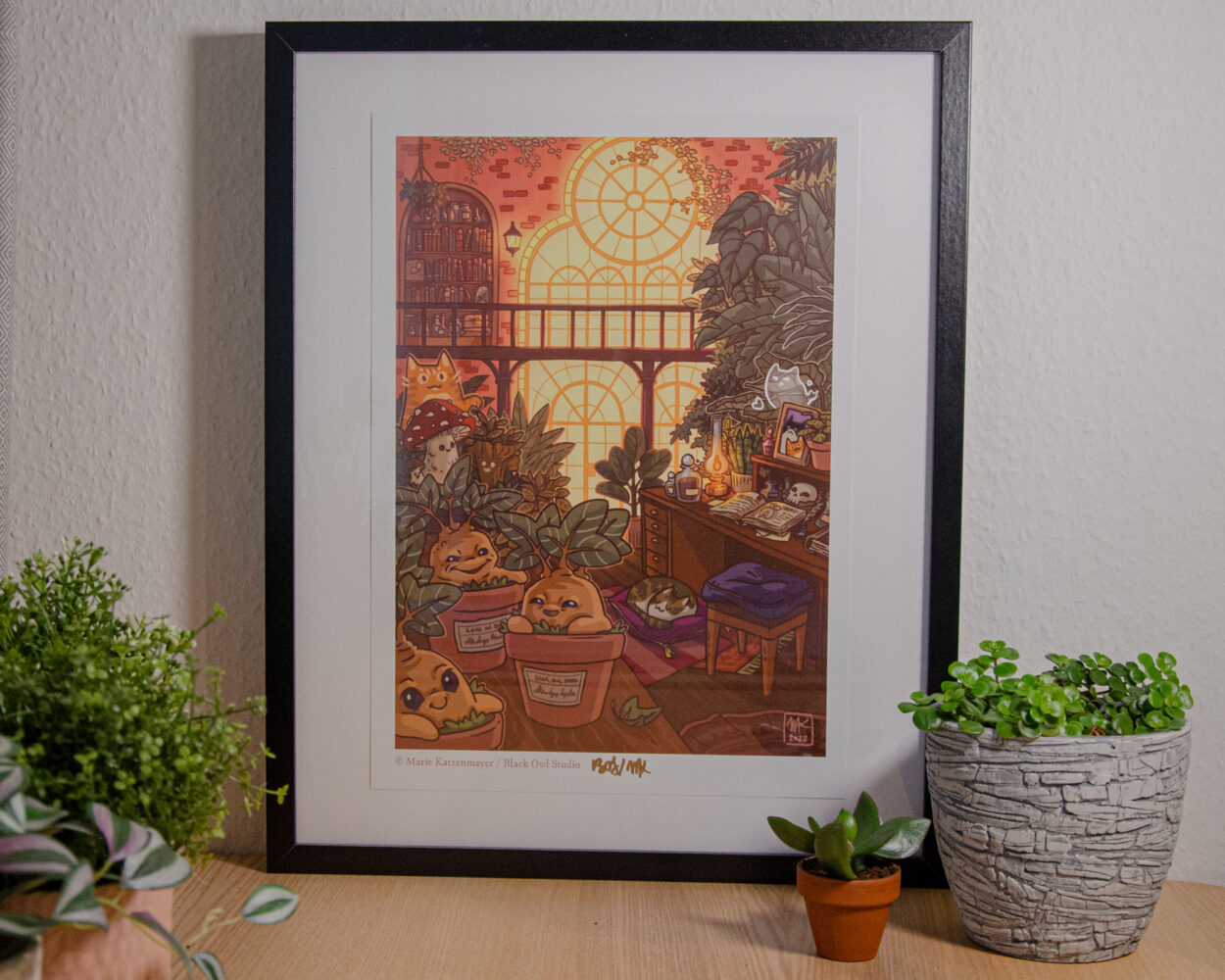 Poster Greenhouse – Black Owl Studio